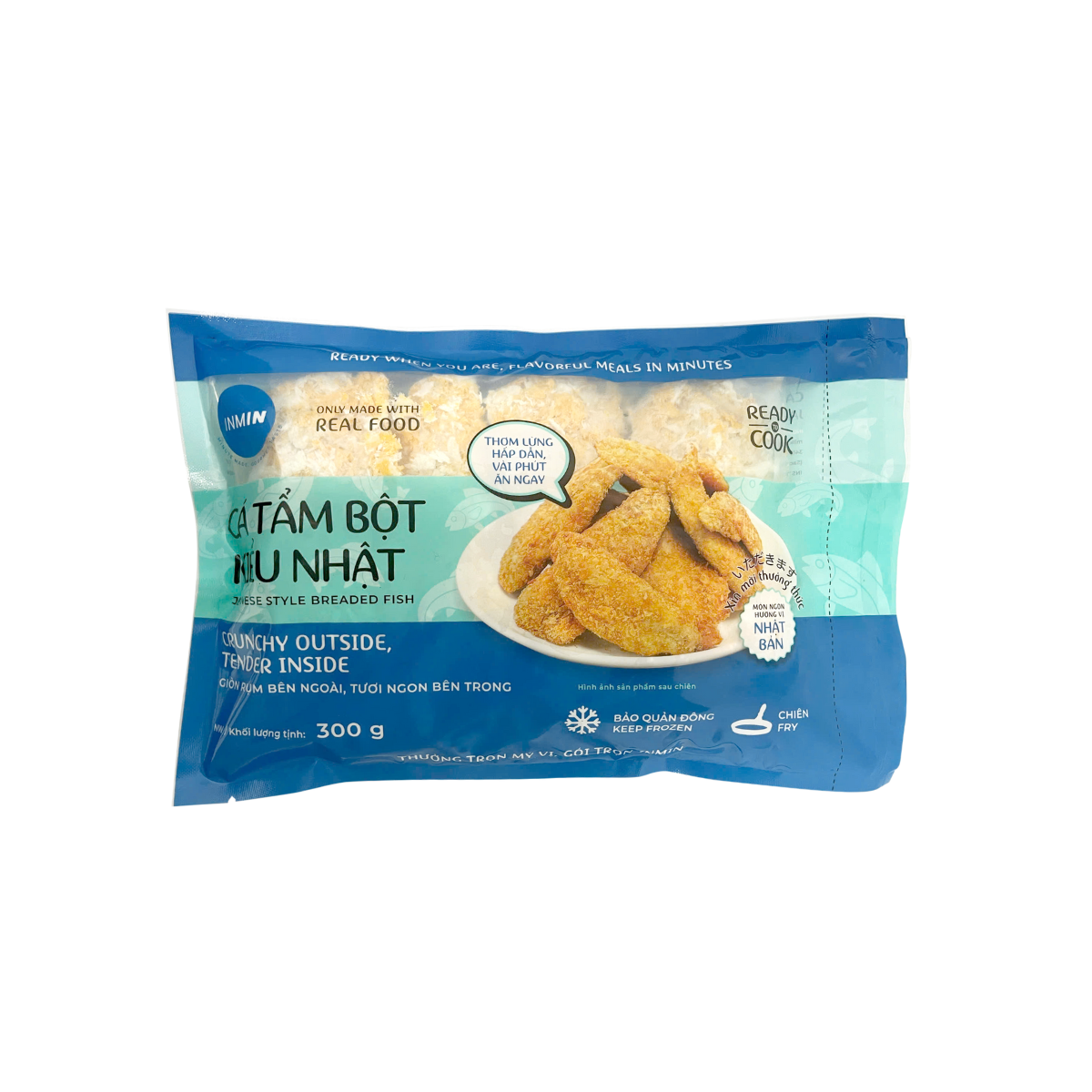 Inmin - Cá tẩm bột kiểu Nhật 300g